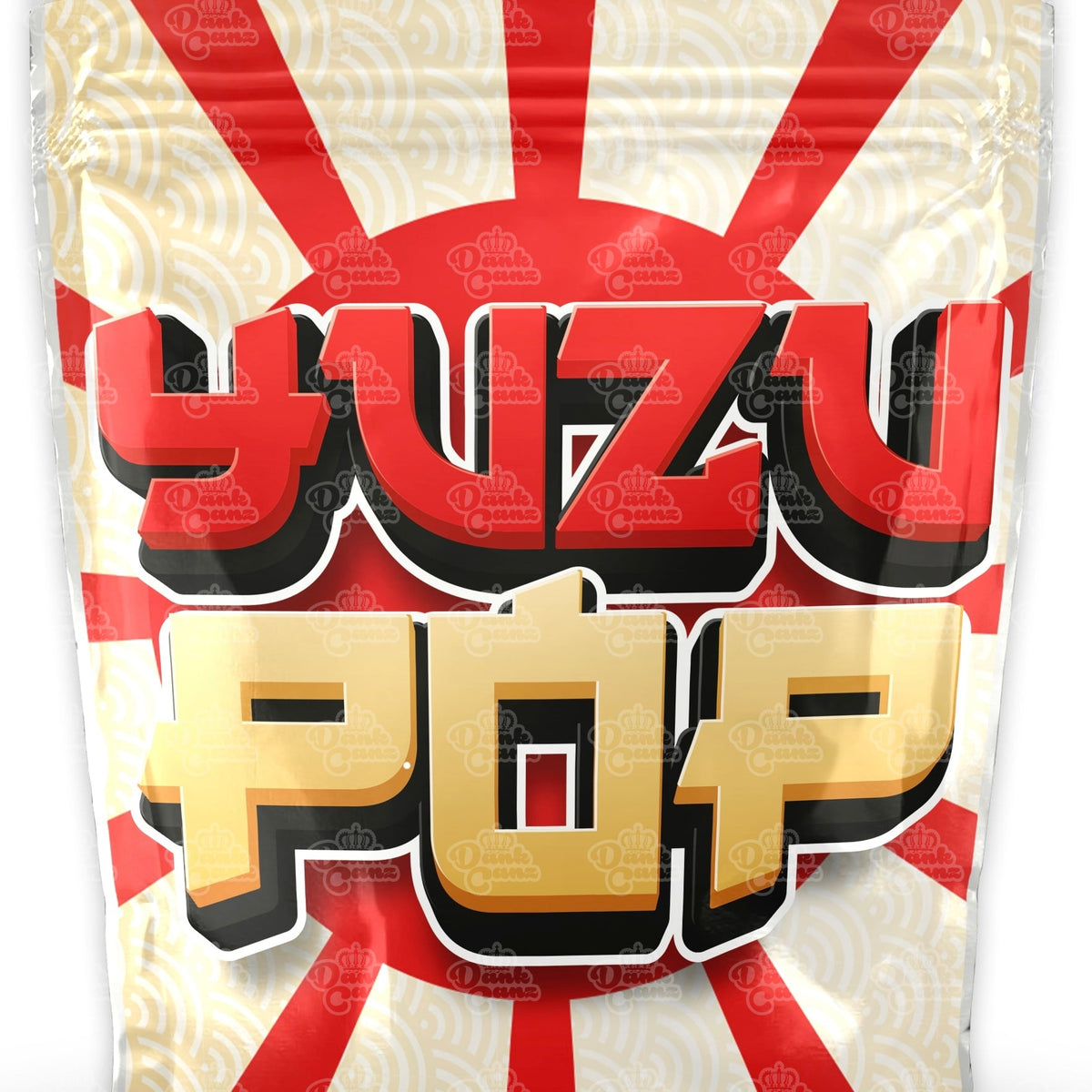 Yuzu Pop Mylar Bags | Cali Packs | Empty Packaging Size – DC Packaging