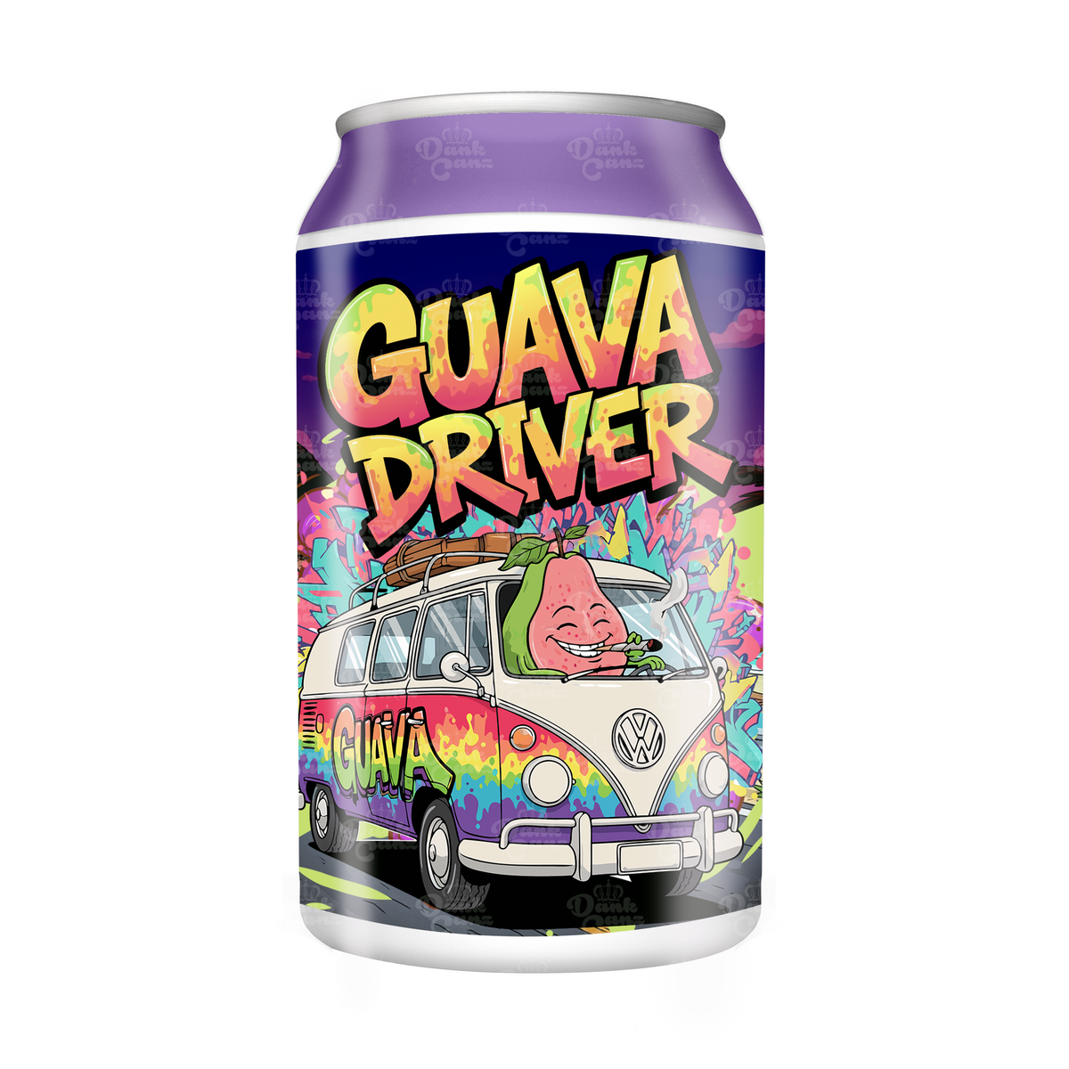 Guava Driver 3.5g Cali Style Plastic Soda Cans | Cali Packaging