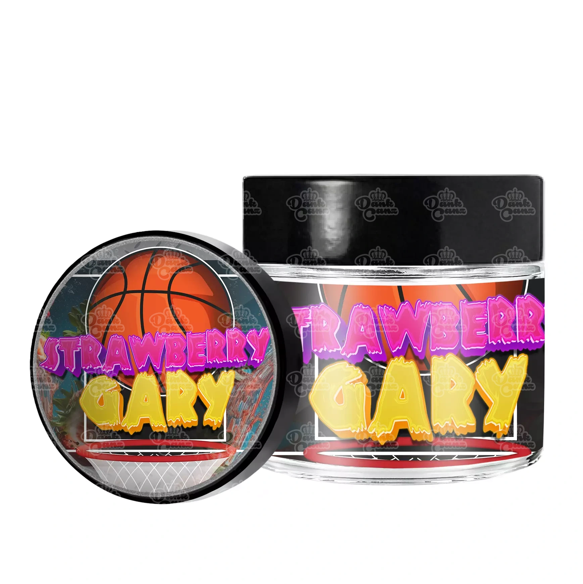 8 Ball Kush Childproof 3.5g Glass Jars