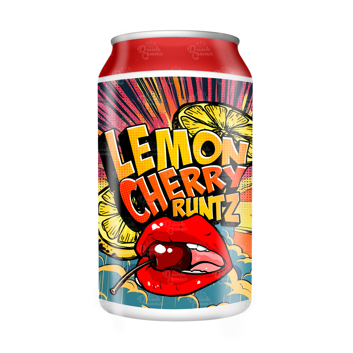 Lemon Cherry Runtz 3.5g Cali Style Plastic Soda Cans | Cali Packaging ...