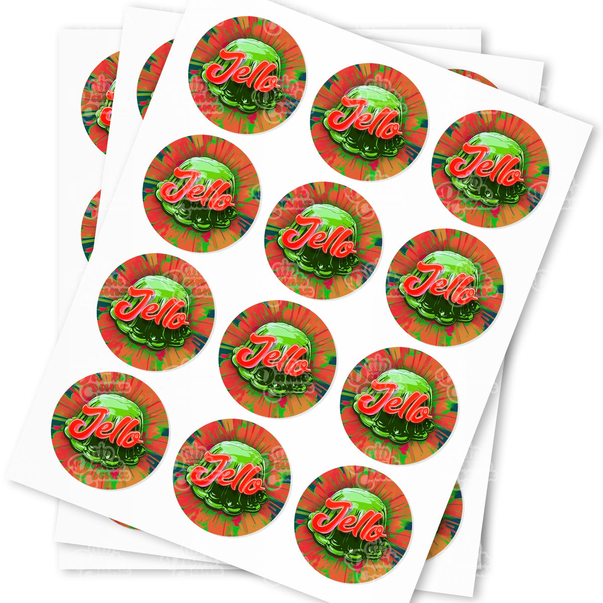 Jello Strain Stickers