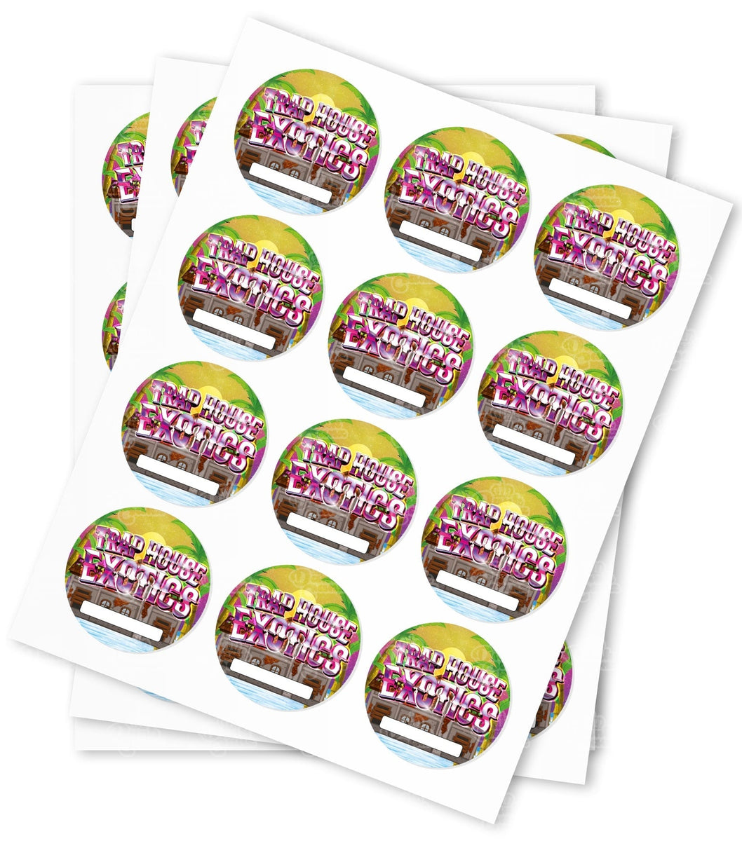 8 Ball Kush Stickers