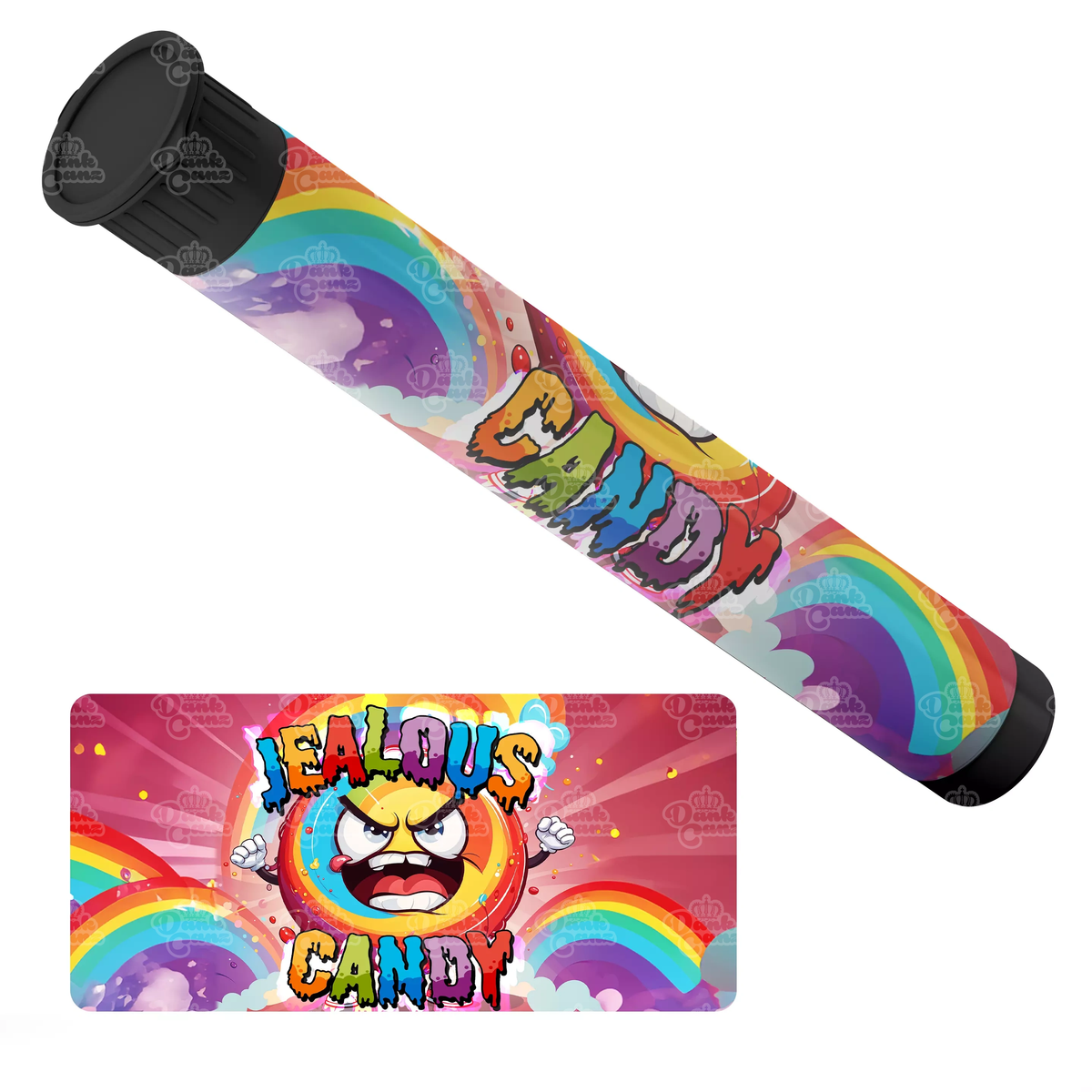 Jealous Candy Pre Roll Tubes | Empty Doob Tubes | 115mm – DC Packaging
