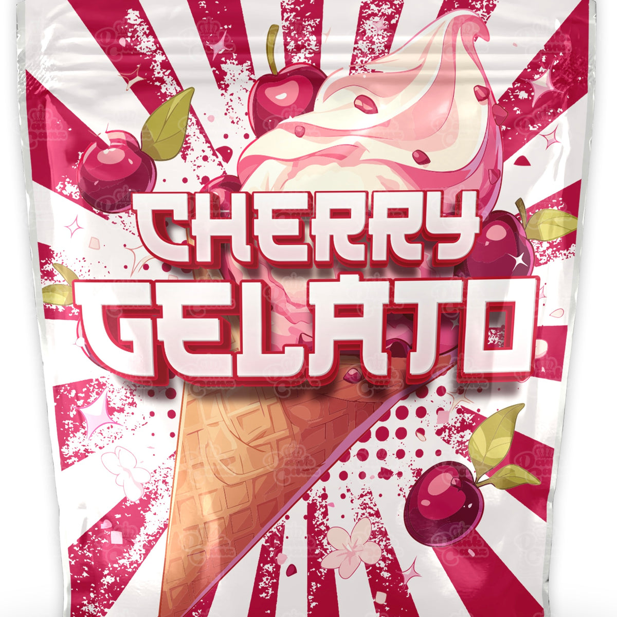 Cherry Gelato Mylar Bags | Cali Packs | Empty Packaging Size – DC Packaging
