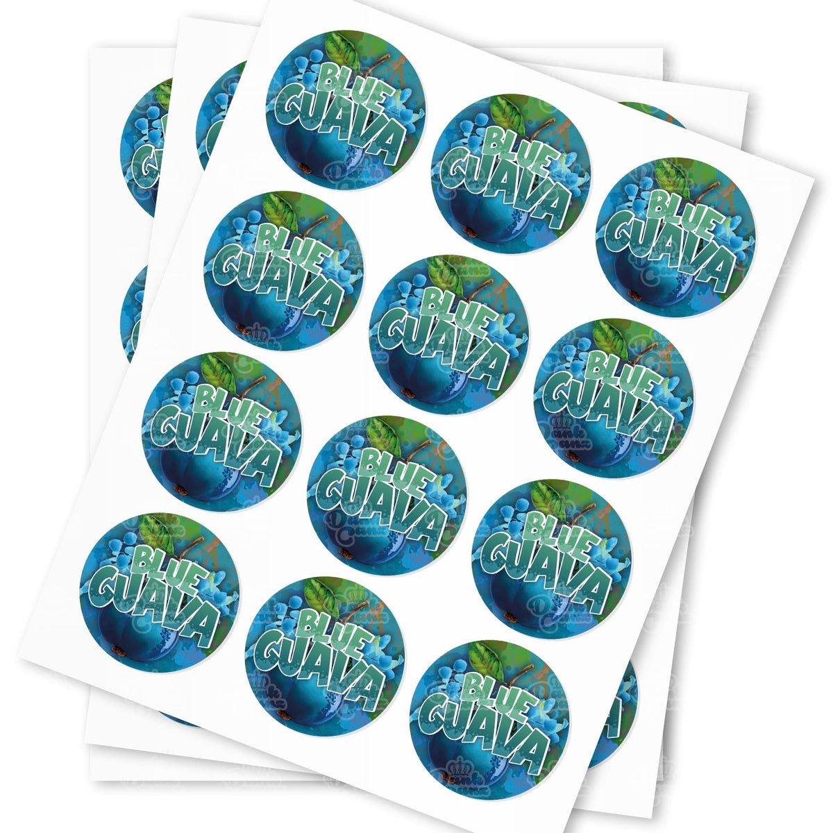 Blue Guava Strain Stickers – DC Packaging