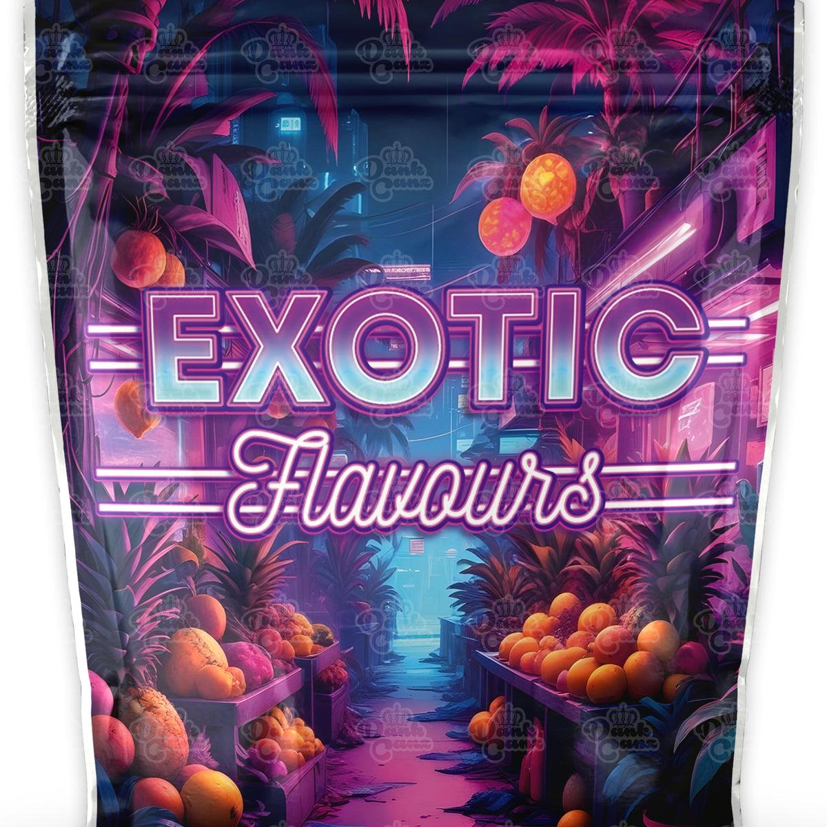 Exotic Flavours Mylar Bags | Cali Packs | Empty Packaging Size – DC ...