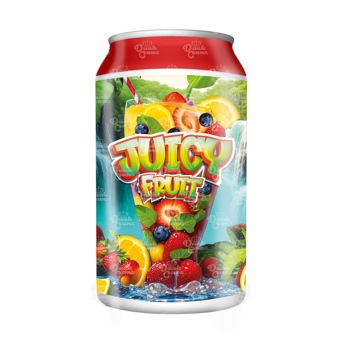 Juicy Fruit 3.5g Cali Style Plastic Soda Cans | Cali Packaging – DC ...