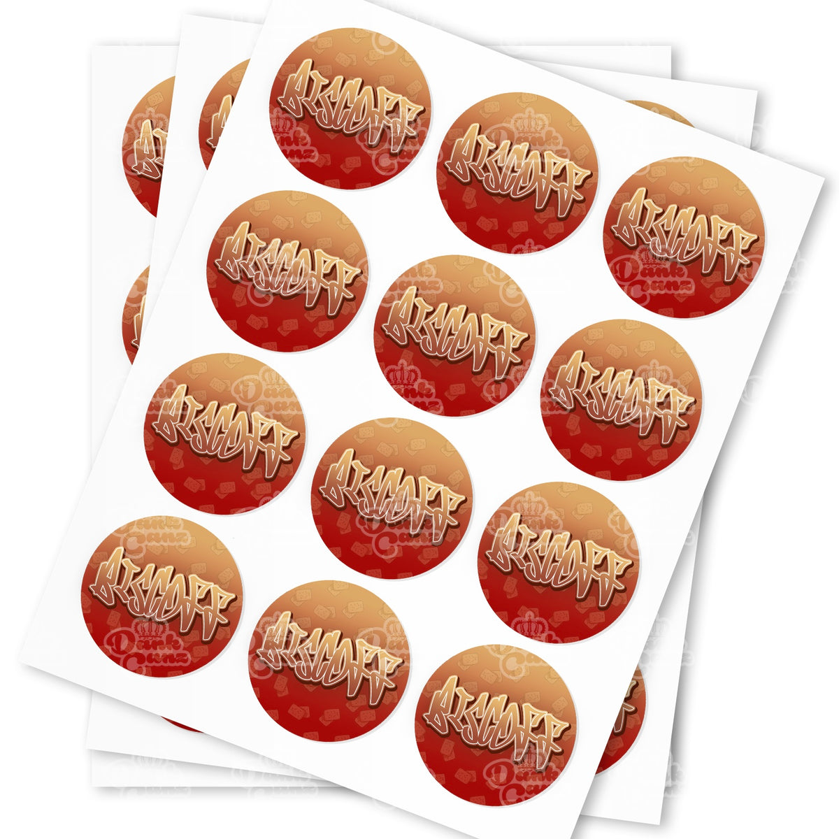 Biscoff Strain Stickers | Strain Labels – DC Packaging