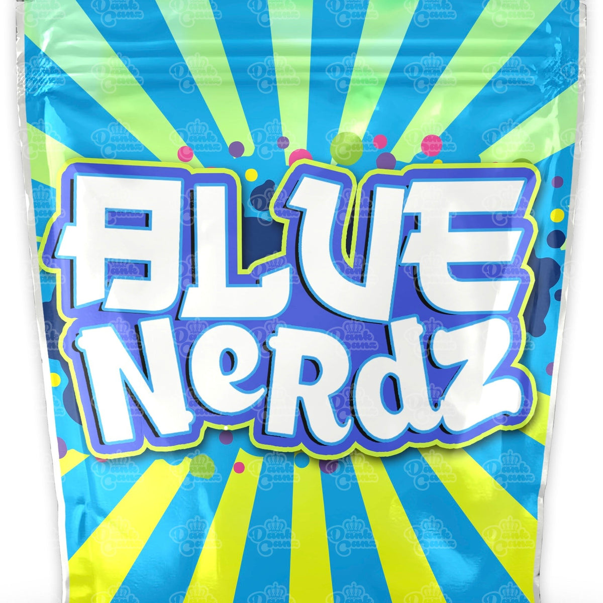 Blue Nerdz Mylar Bags | Cali Packs | Empty Packaging Size – DC Packaging