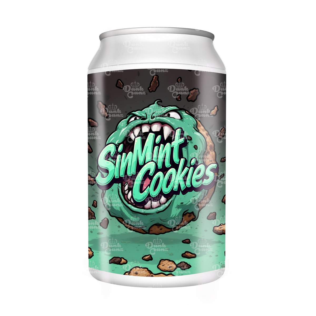 Sin Mint Cookies 3.5g Cali Style Plastic Soda Cans | Cali Packaging ...