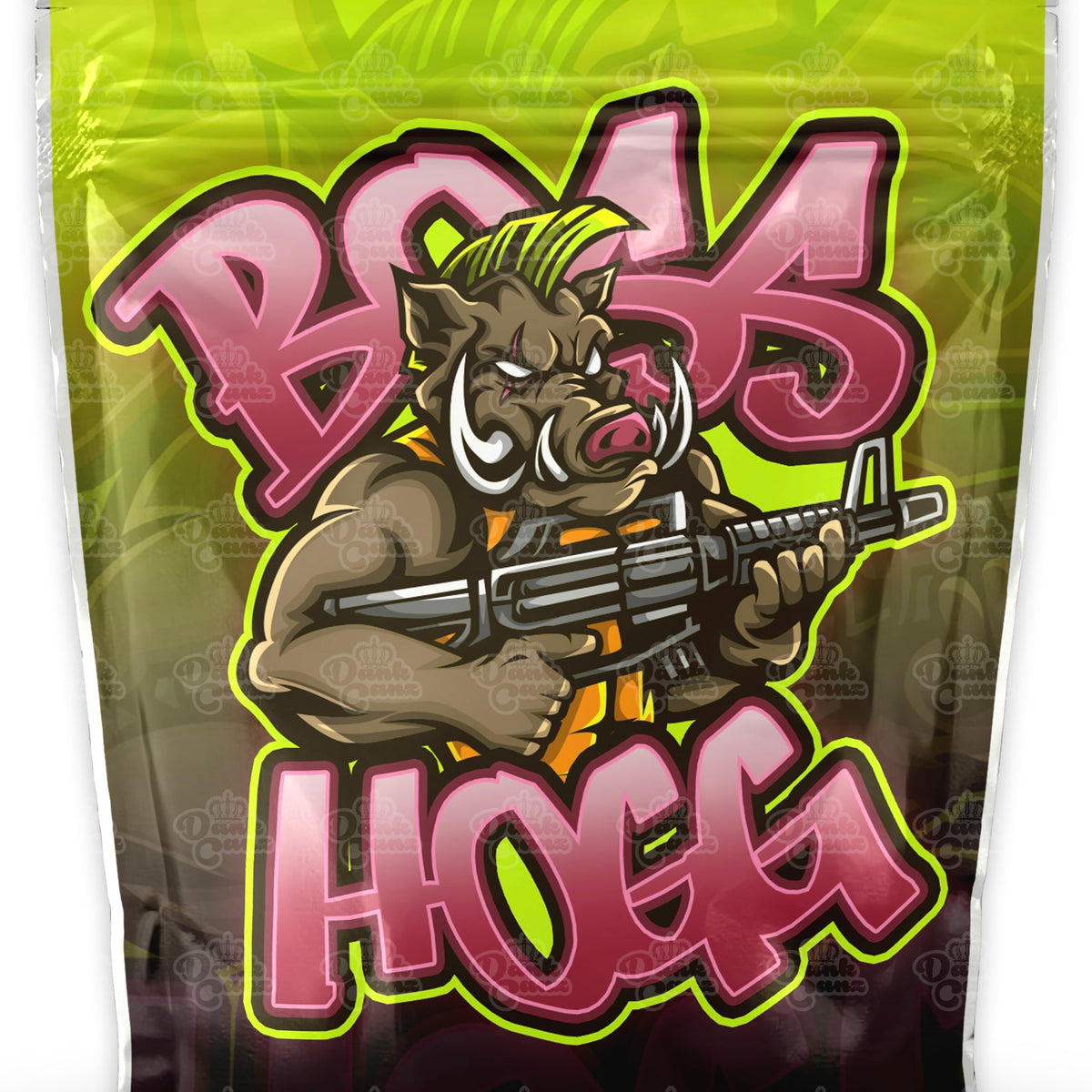 Boss Hogg Mylar Bags | cali packz | Empty Packaging Size