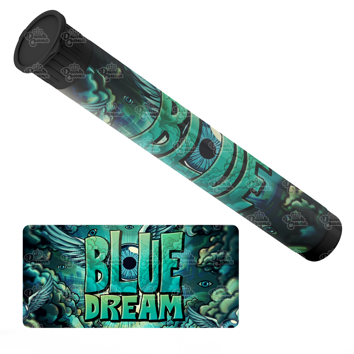 Blue Dream Pre Roll Tubes | Empty Doob Tubes | 115mm – DC Packaging
