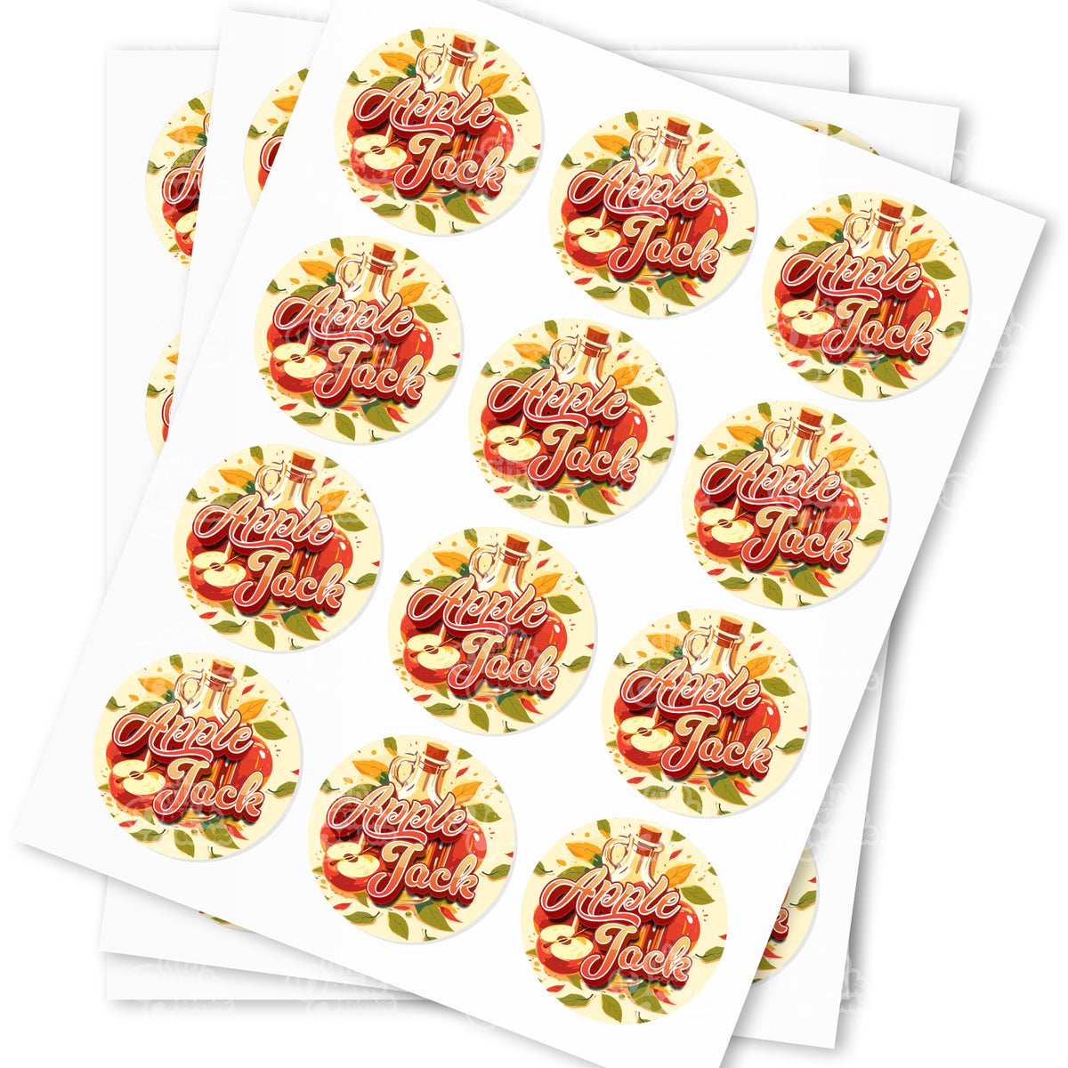Apple Jack Strain Stickers | Strain Labels
