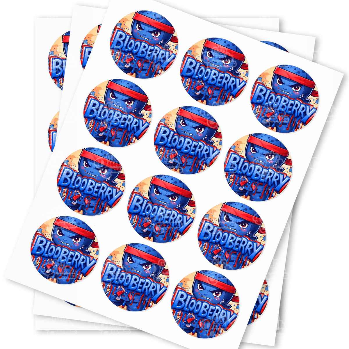 Blooberry Strain Stickers | Strain Labels – DC Packaging