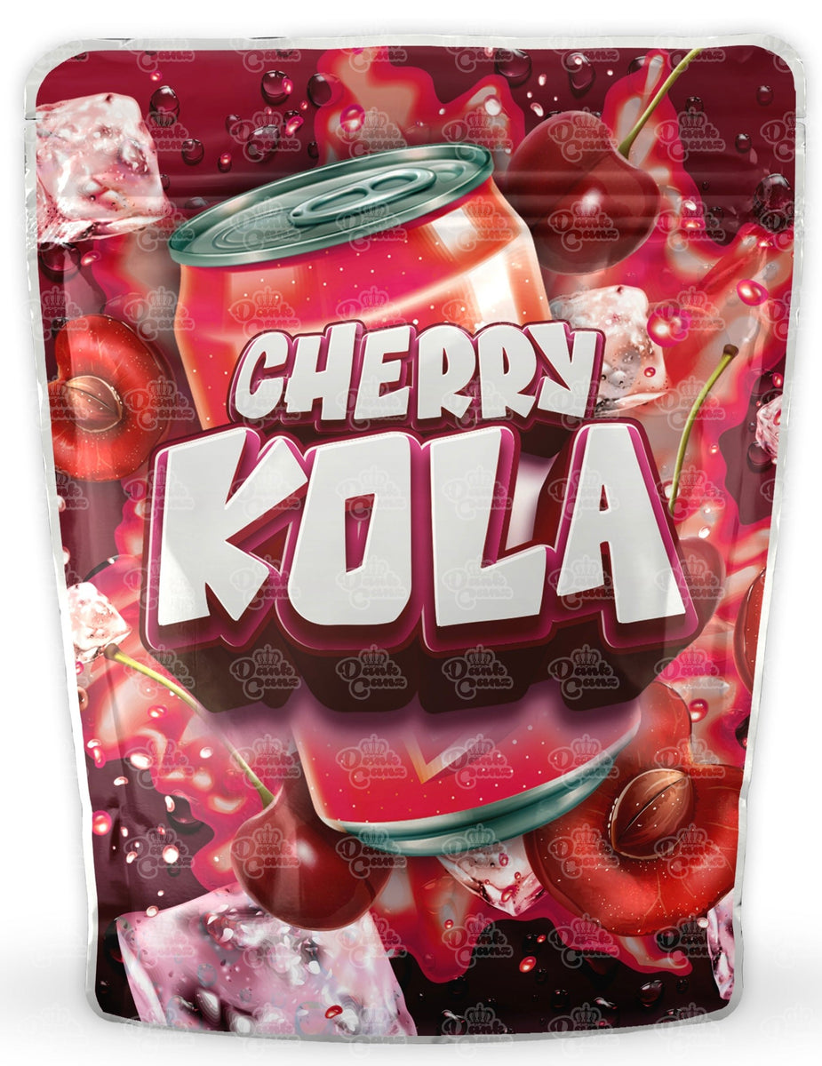 Cherry Kola Mylar Bags | Cali Packs | Empty Packaging Size