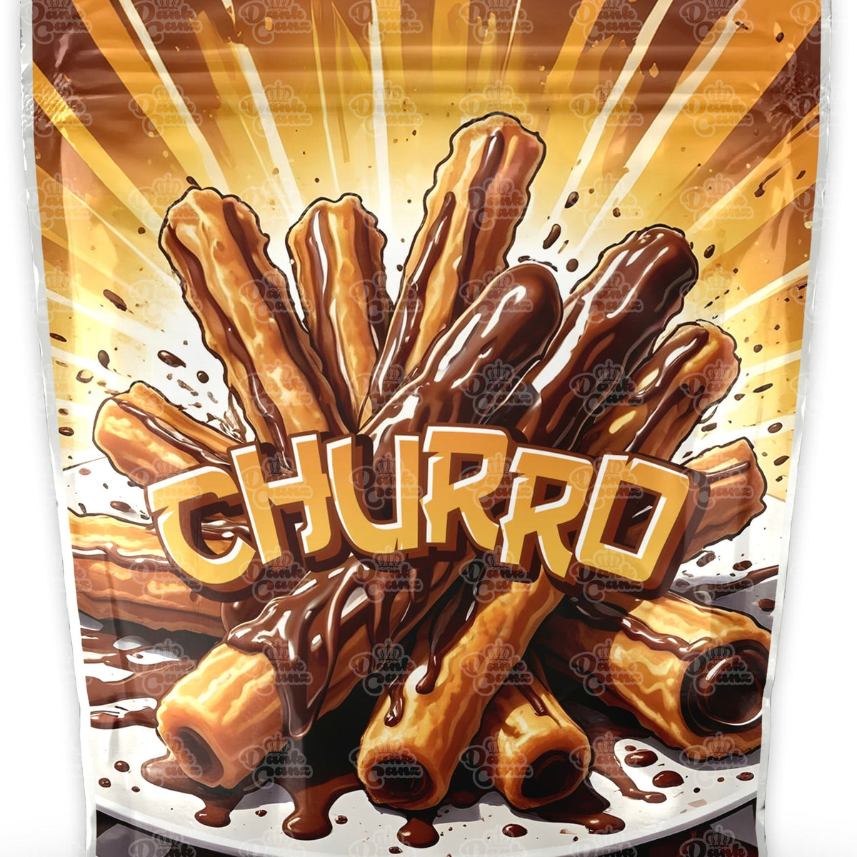 Churro Mylar Bags | Cali Packs | Empty Packaging Size – DC Packaging