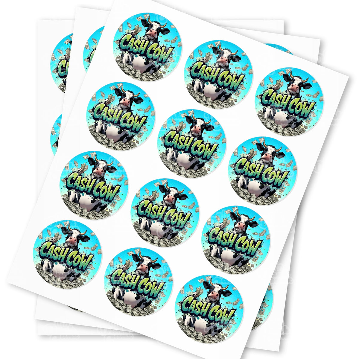 Cash Cow Strain Stickers | Strain Labels – DC Packaging