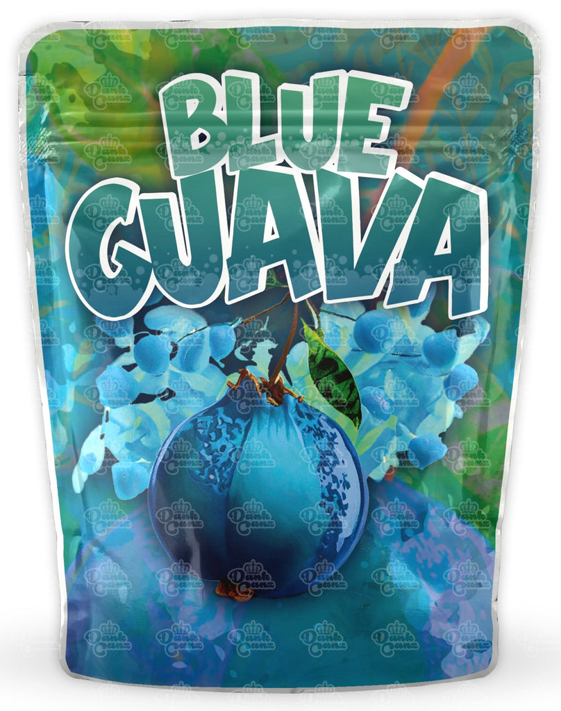 Blue Guava Mylar Bags | Cali Packs | Empty Packaging Size