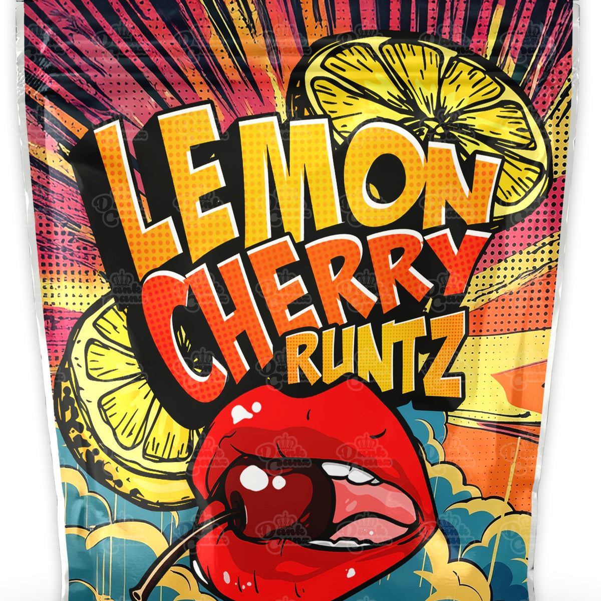 Lemon Cherry Runtz Mylar Bags | cali packz | Empty Packaging Size