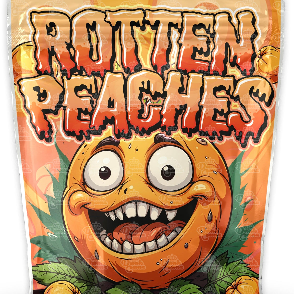 Rotten Peaches Mylar Bags | Cali Packs | Empty Packaging Size – DC ...