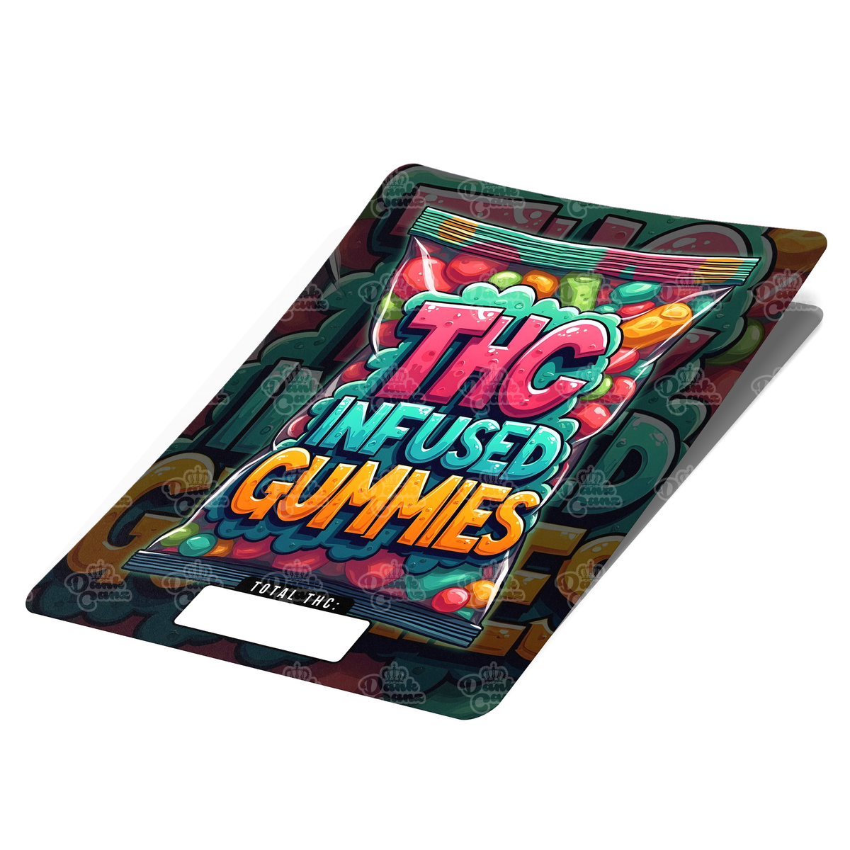 THC Gummies Mylar Bag Labels | Cali Labels | Strain Labels – DC Packaging