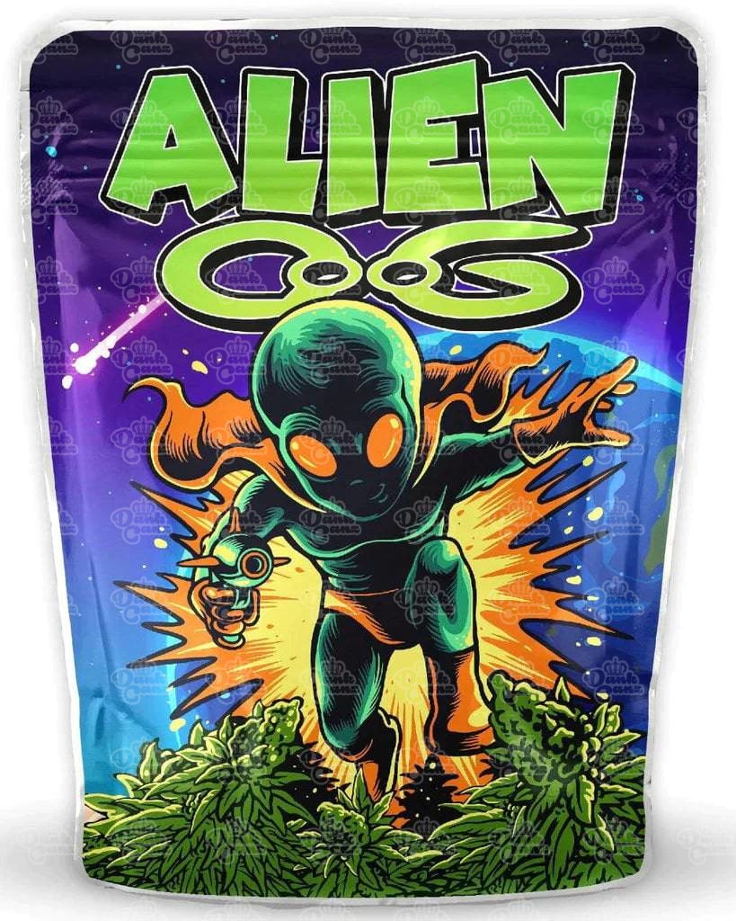Alien OG Mylar Bags | Cali Packs | Empty Packaging Size