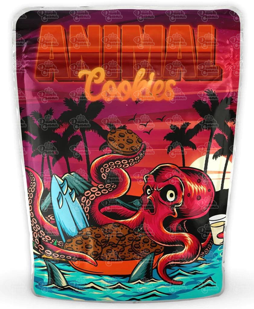Animal Cookies Mylar Bags | Cali Packs | Empty Packaging Size – DC ...