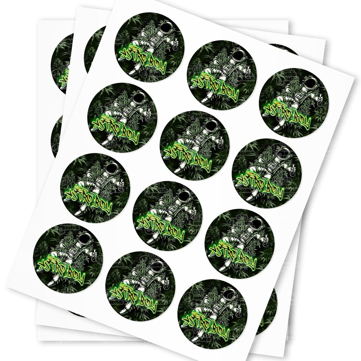 Astro Boy Strain Stickers | Strain Labels | 420 Prints – DC Packaging