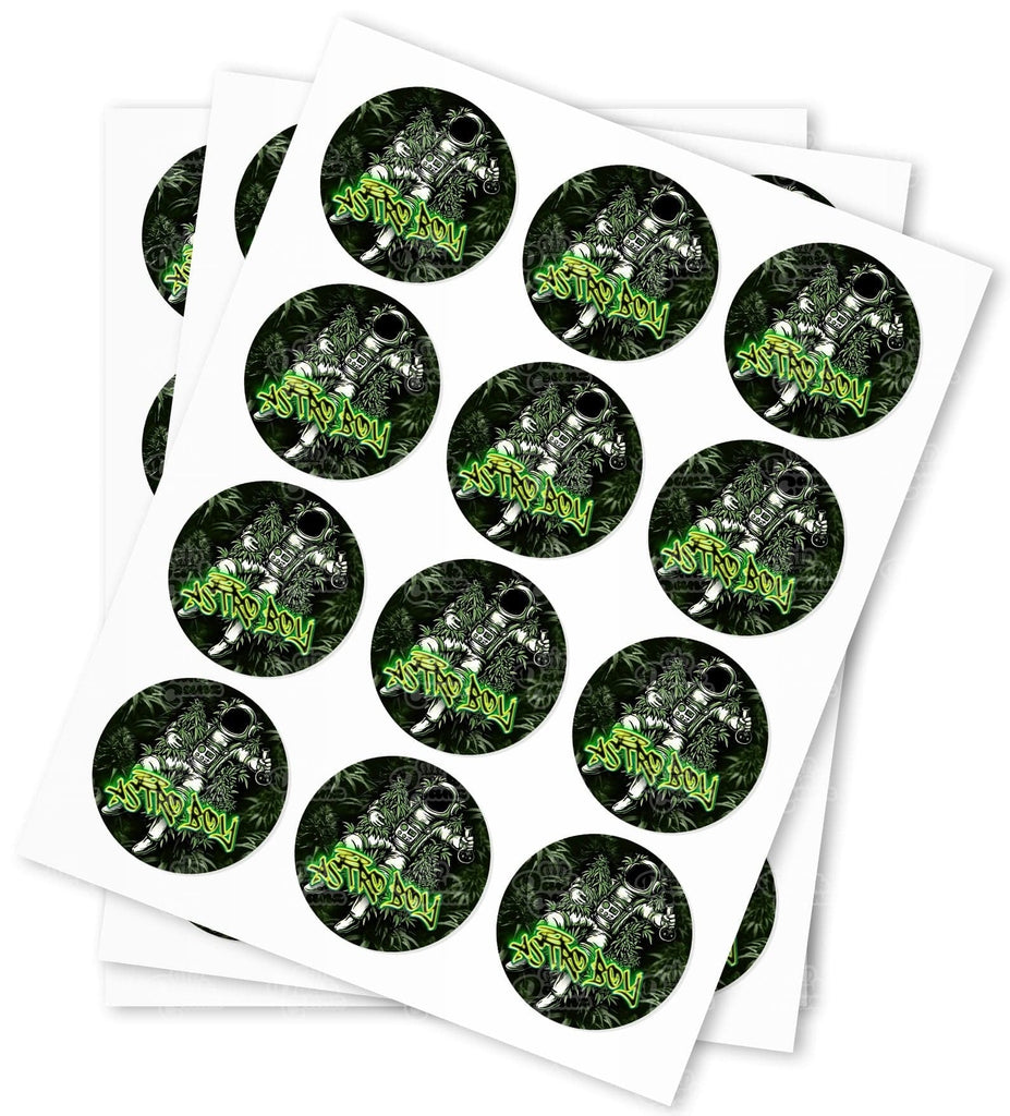 8 Ball Kush Stickers