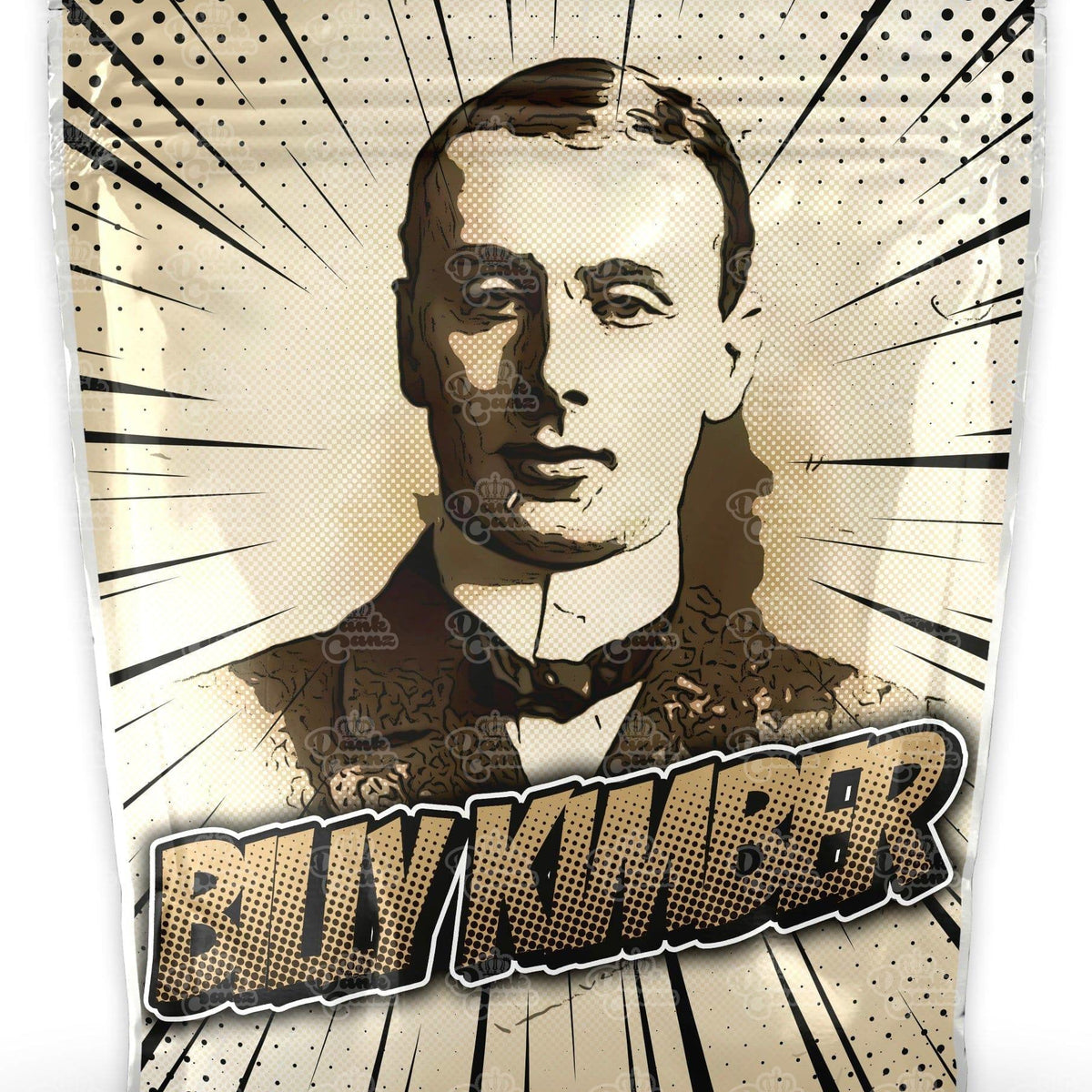 Billy Kimber Mylar Bags | Cali Packs | Empty Packaging Size – DC Packaging