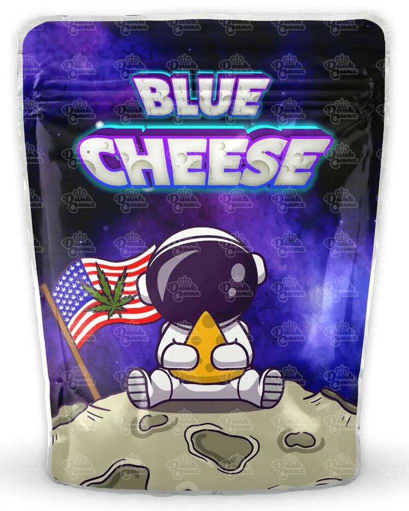Blue Cheese Mylar Bags | Cali Packs | Empty Packaging Size