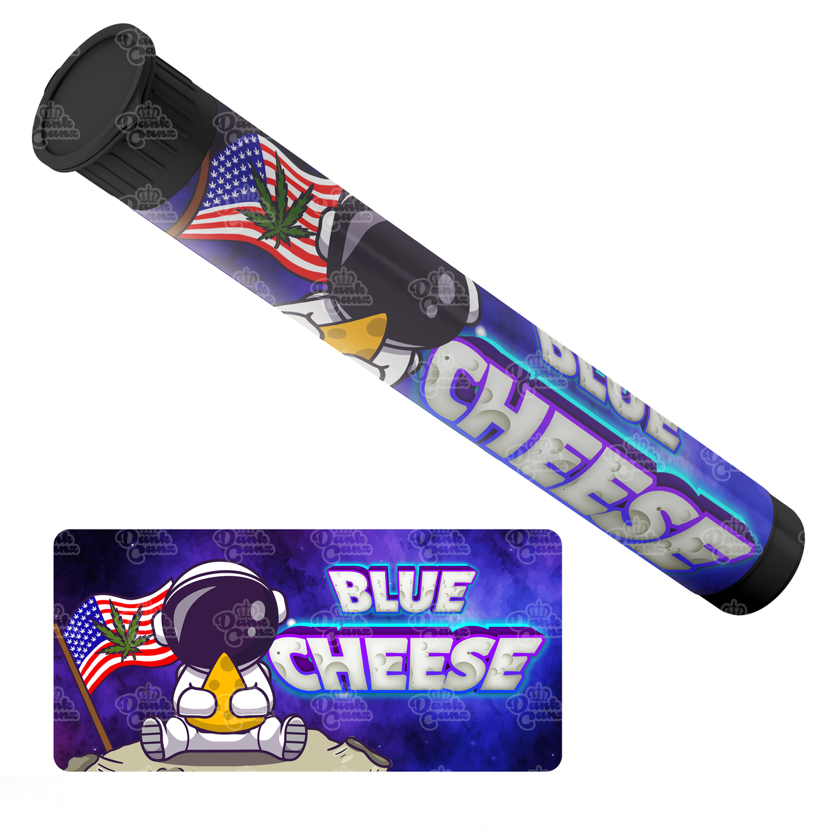 Blue Cheese Pre Roll Tubes | Empty Doob Tubes | 115mm – DC Packaging