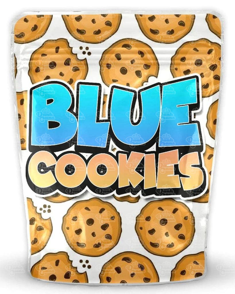 Blue Cookies Mylar Bags | Cali Packs | Empty Packaging Size – DC Packaging