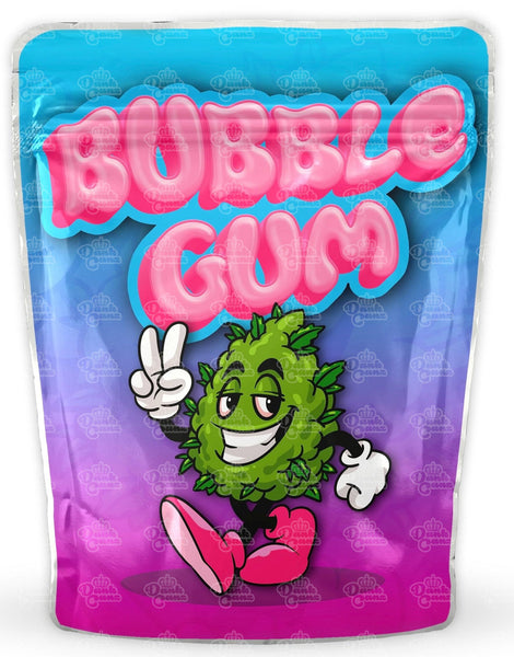 Bubblegum Mylar Bags | Cali Packs | Empty Packaging Size