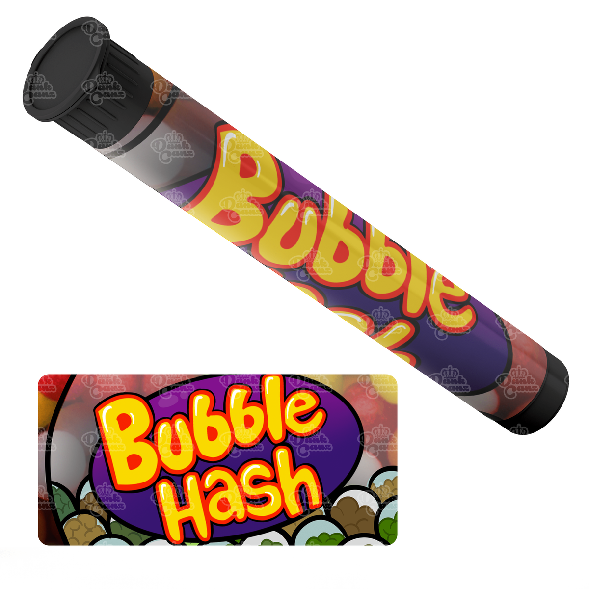 Bubble Hash Pre Roll Tubes | Empty Doob Tubes | 115mm – DC Packaging