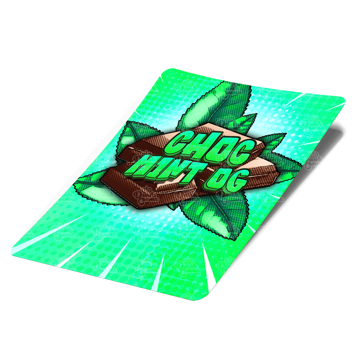 Choc Mint OG Mylar Bag Labels | Cali Labels | Strain Labels