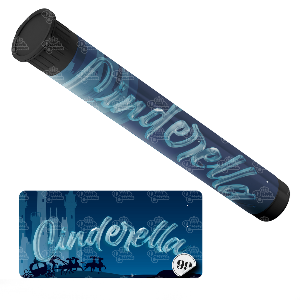 Cinderella 99 Pre Roll Tubes | Empty Doob Tubes | 115mm