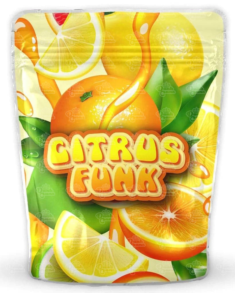 Citrus Funk Mylar Bags | Cali Packs | Empty Packaging Size – DC Packaging