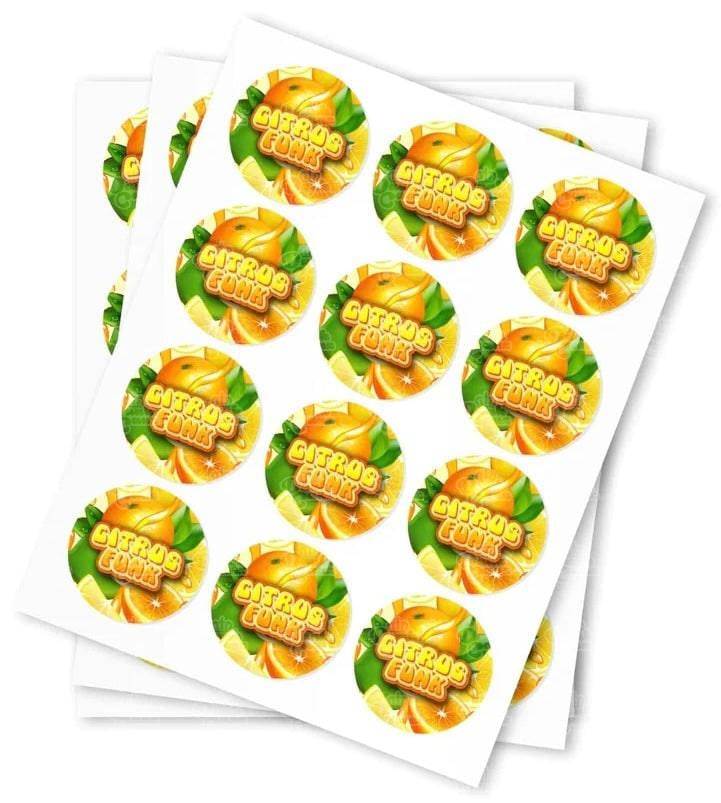 Citrus Funk Strain Stickers – DC Packaging