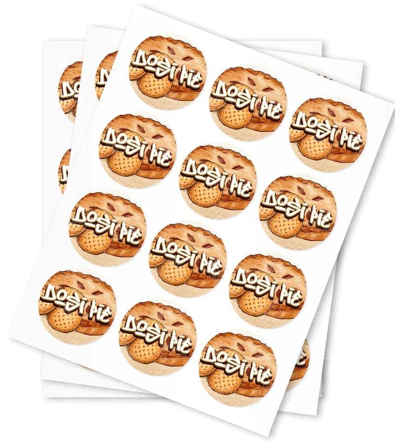 Dosi Pie Strain Stickers – DC Packaging