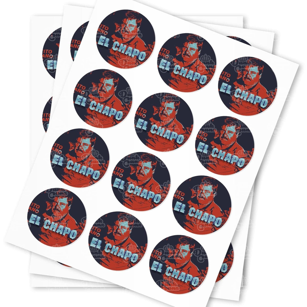 El Chapo Strain Stickers – DC Packaging