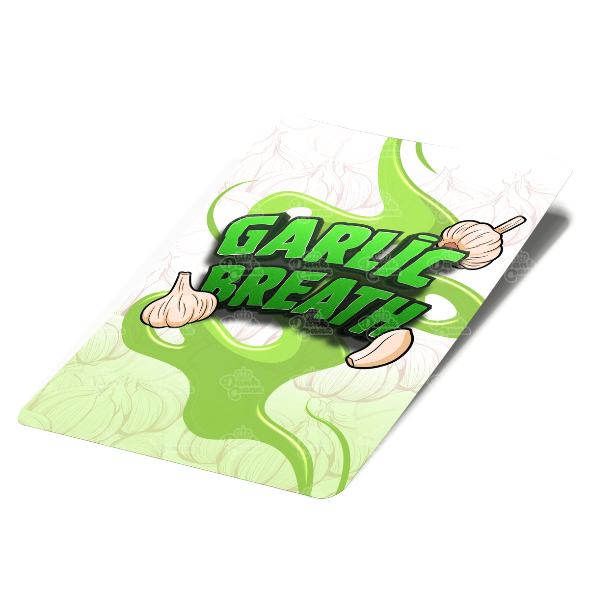 Garlic Breath Mylar Bag Labels | Cali Labels | Strain Labels – DC Packaging