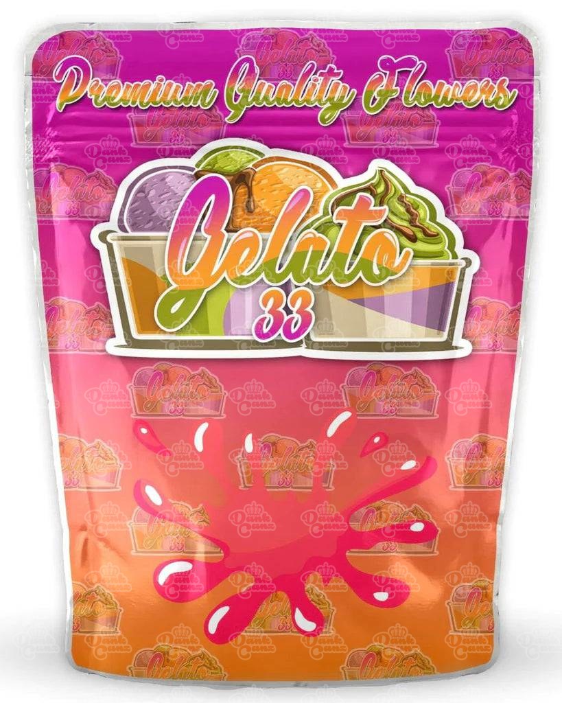 Gelato 33 Mylar Bags | Cali Packs | Empty Packaging Size – DC Packaging