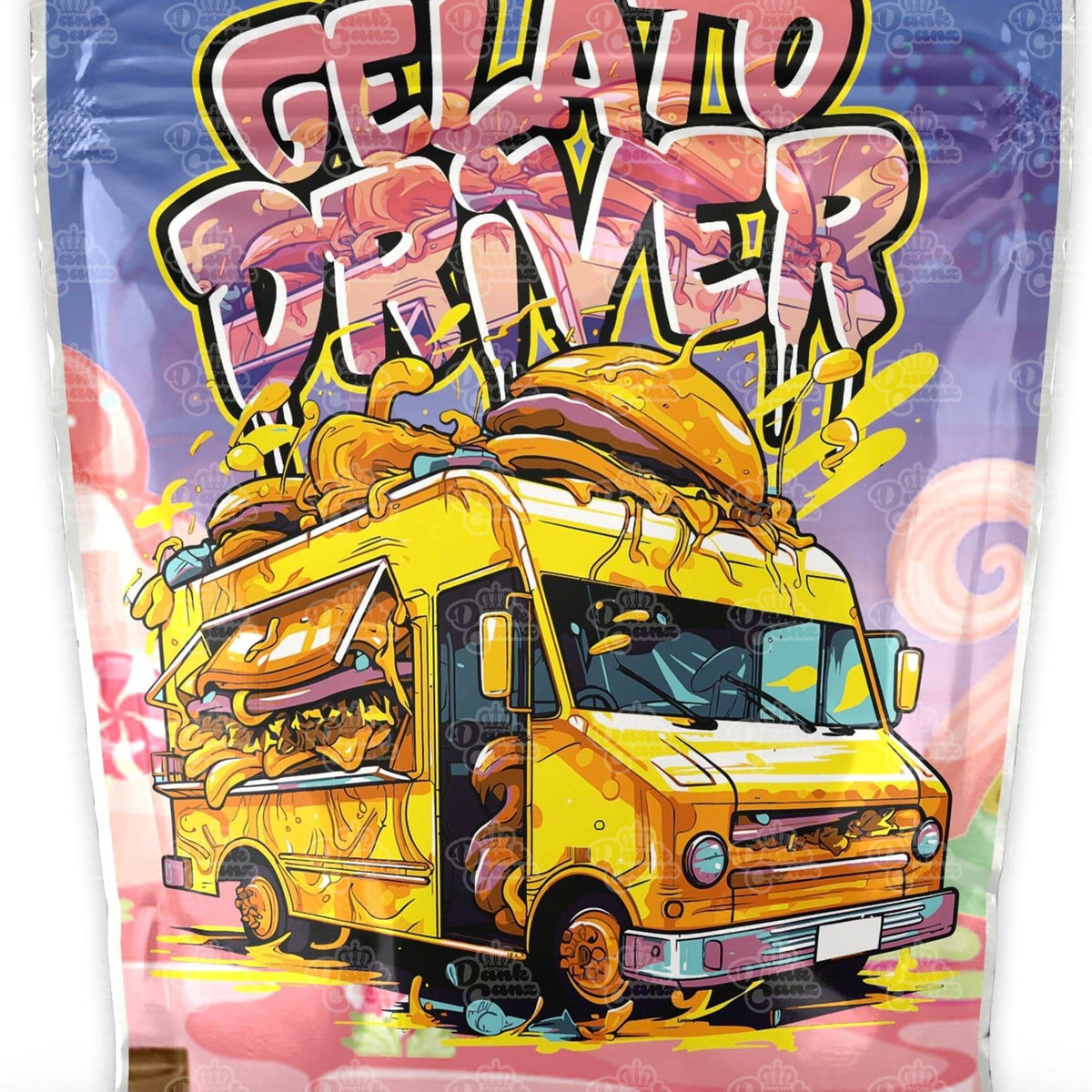 Gelato Driver Mylar Bags | Cali Packs | Empty Packaging Size – DC Packaging
