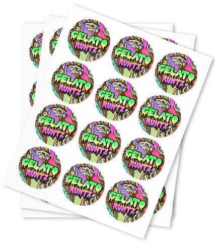 Gelato Runtz Strain Stickers