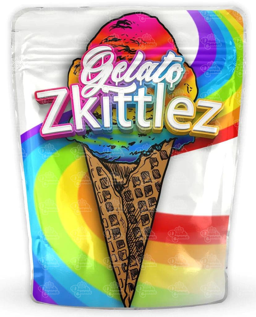 Gelato Zkittlez Mylar Bags | Cali Packs | Empty Packaging Size