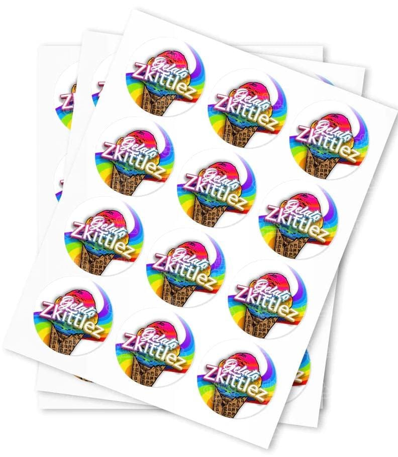 Gelato Zkittlez Strain Stickers – DC Packaging