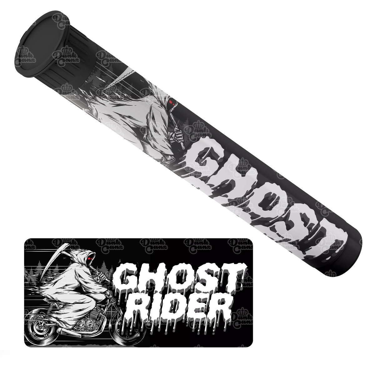 Ghost Rider Pre Roll Tubes | Empty Doob Tubes | 115mm – DC Packaging