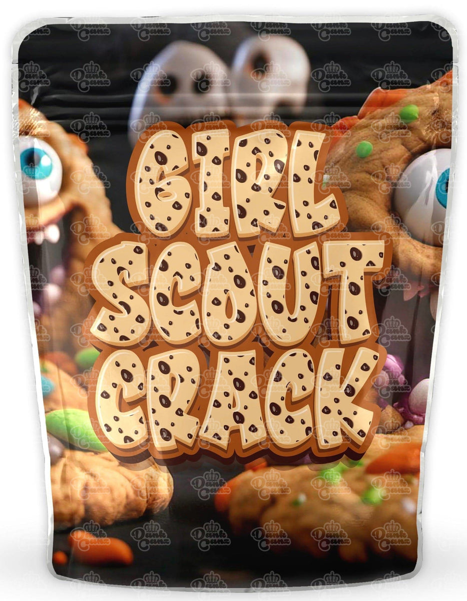 Girl Scout Crack Mylar Bags | Cali Packs | Empty Packaging Size