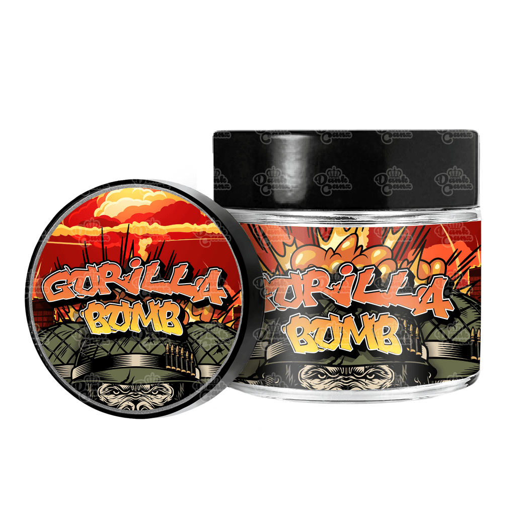 8 Ball Kush Childproof 3.5g Glass Jars